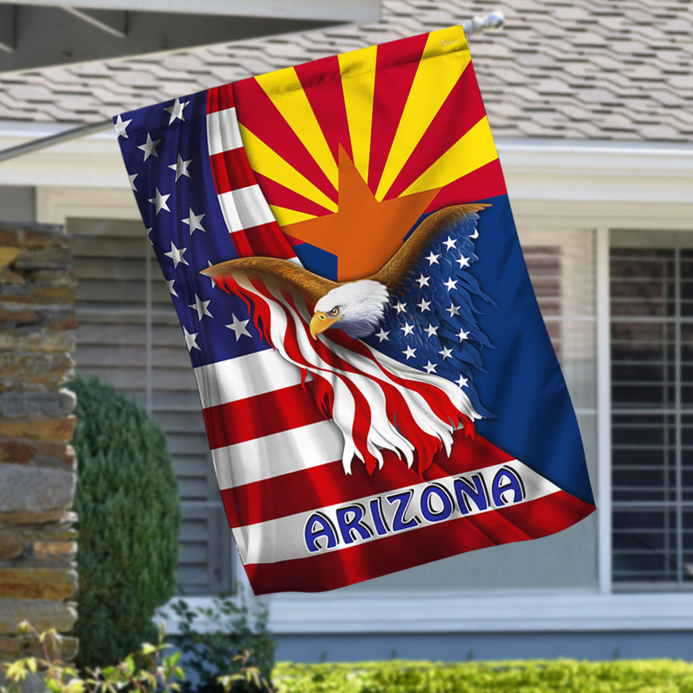Arizona Eagle Flag MLH1774Fv13 – Flagwix