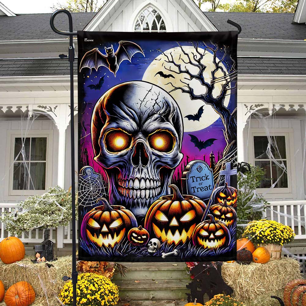 Skull Halloween Flag – Flagwix