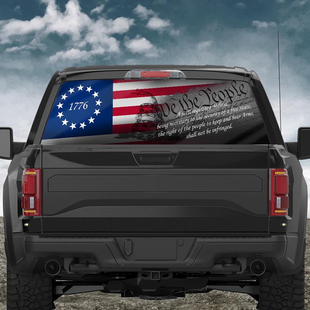 Betsy Ross 1776 Rear Window Decal – Flagwix