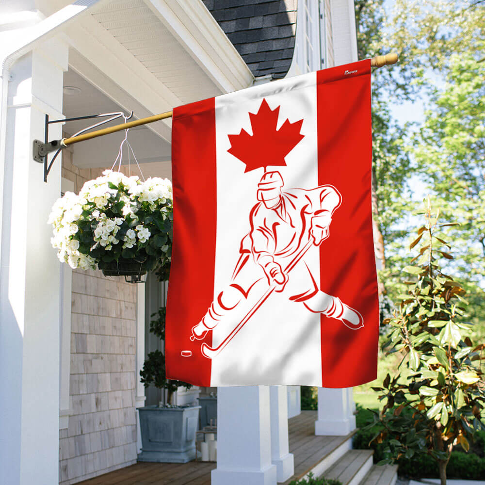 Hockey Canadian Flag – Flagwix