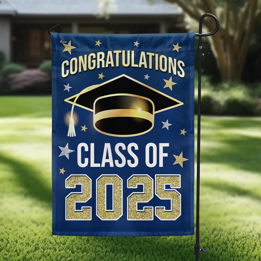 Congratulations Graduate Class of 2025 Senior 2025 Flag – Flagwix