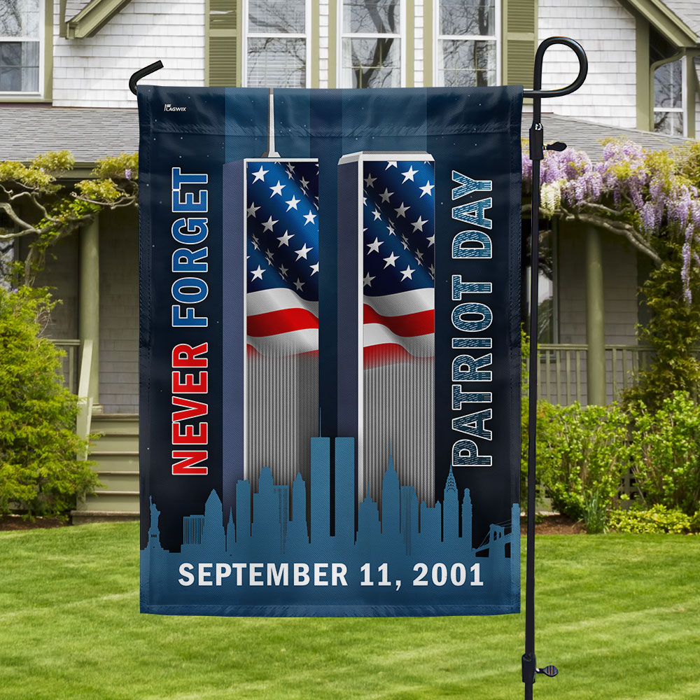 911 Patriot Day Never Forget September 11 Memorial Flag – Flagwix