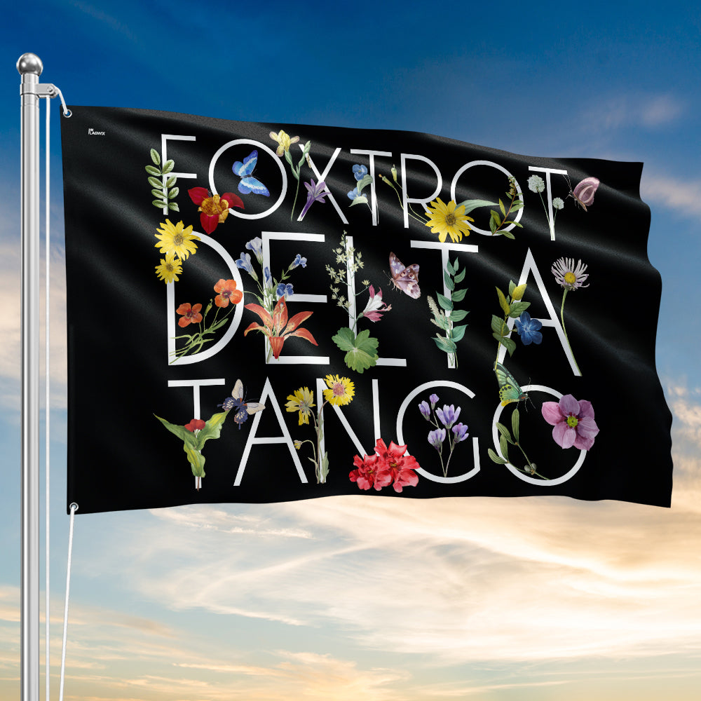Foxtrot Delta Tango Anti-Trump Grommet Flag TQN5198NTH – Flagwix