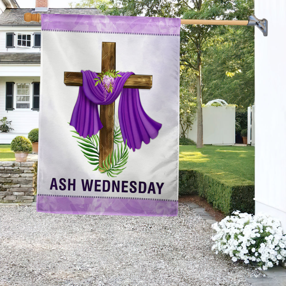 Ash Wednesday Cross Flag – Flagwix