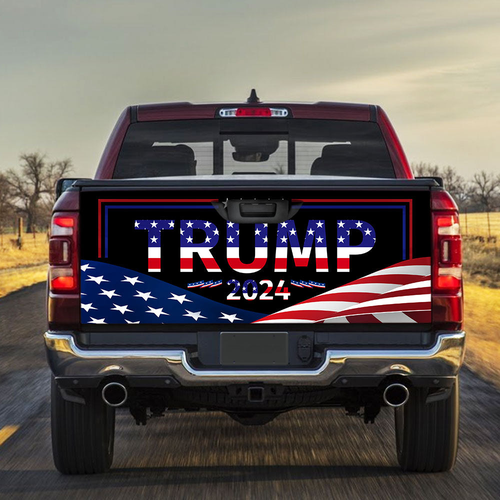Trump 2024 Truck Tailgate Decal Sticker Wrap – Flagwix