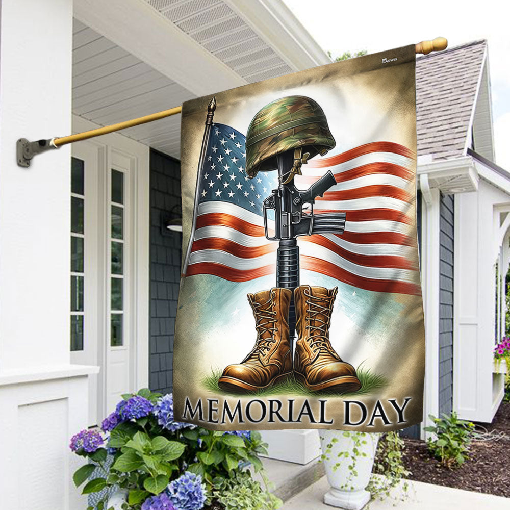 FLAGWIX Memorial Day Fallen Soldier Flag – Flagwix