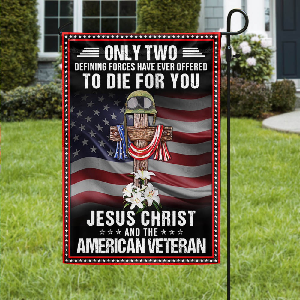 Veteran Flag We Owe to Jesus Christ and the American Veteran Patriotic ...