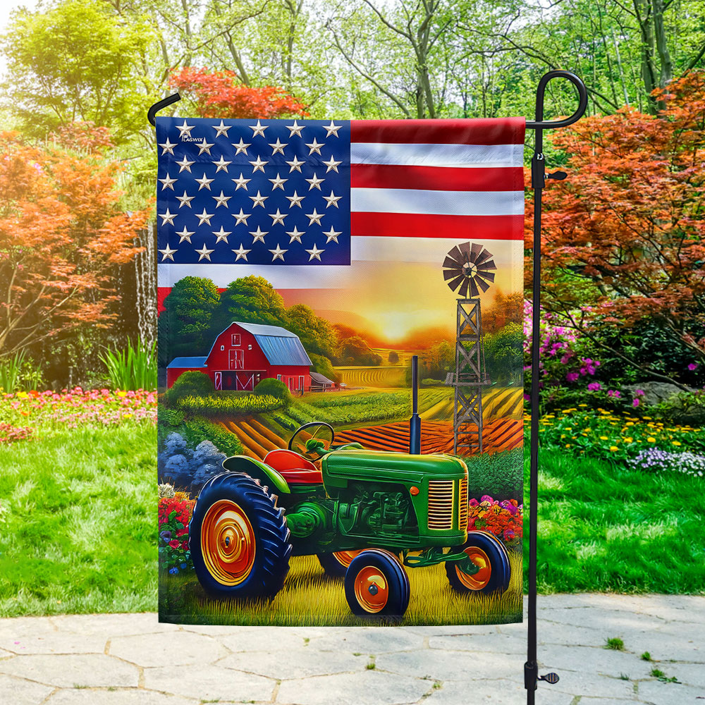 Farm Tractor American Flag – Flagwix