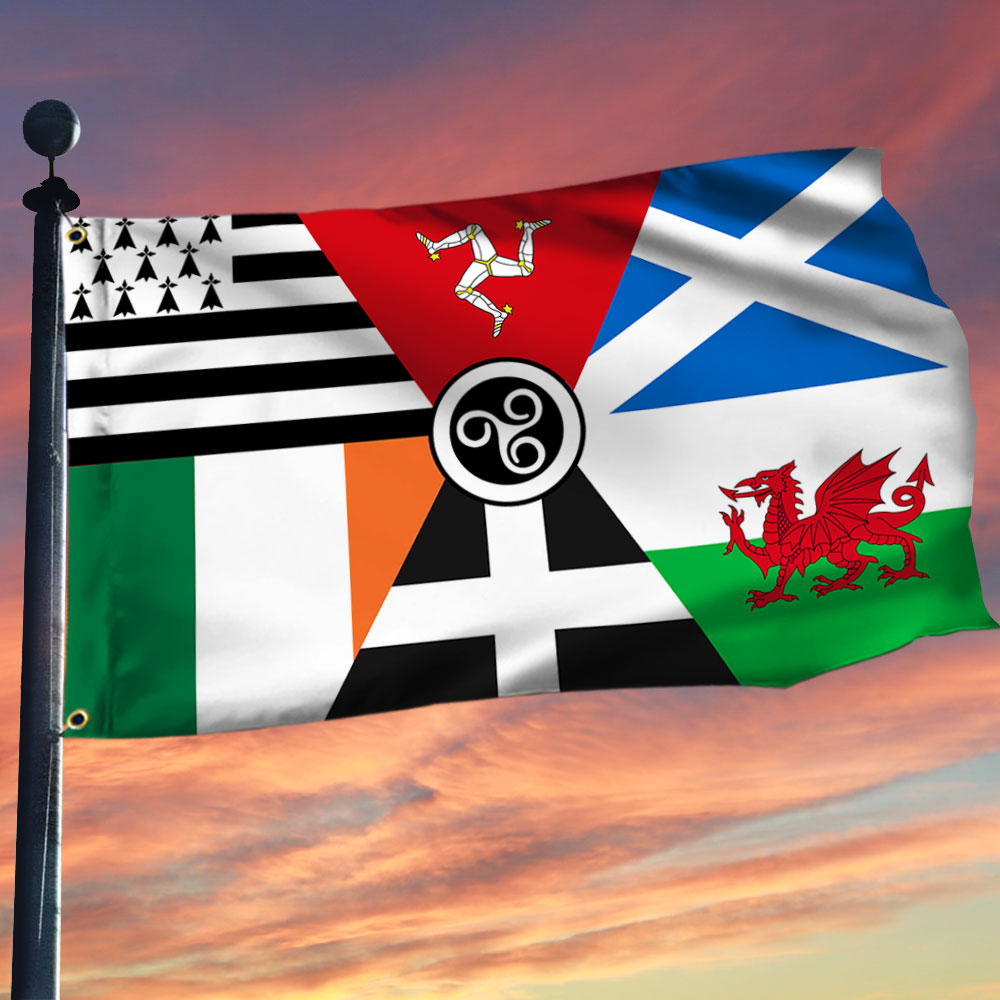 Celtic Flag Celtic Grommet Flag – Flagwix