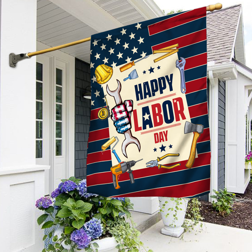 Happy Labor Day Flag – Flagwix