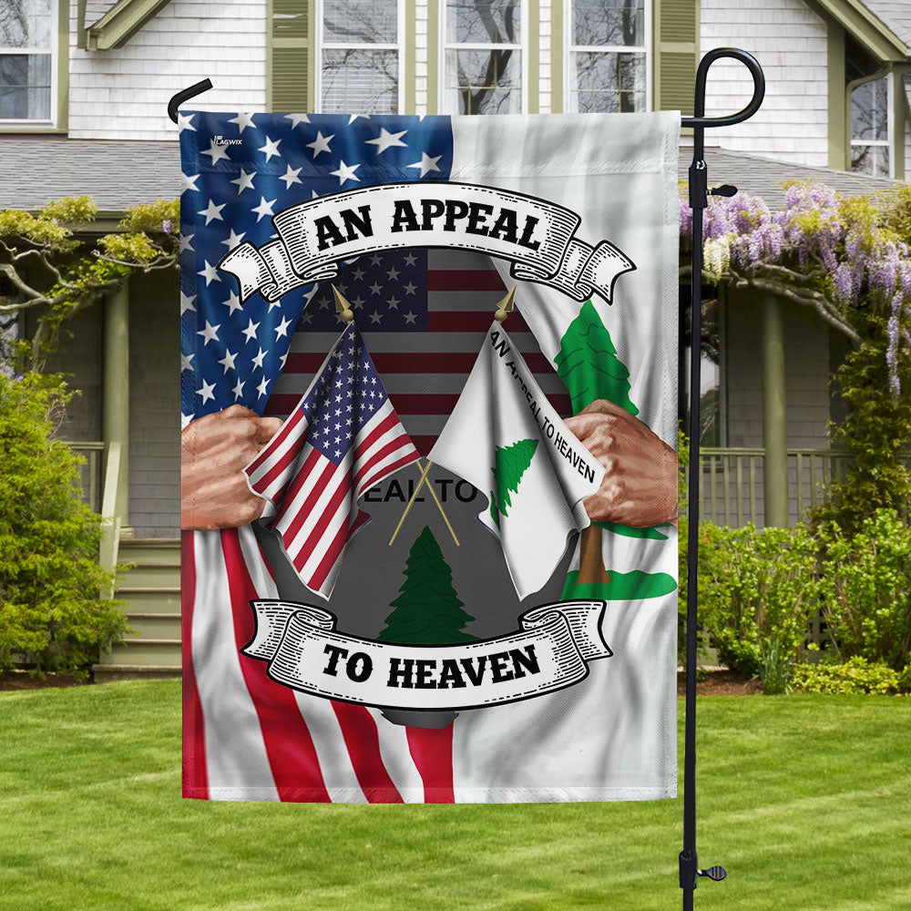 An Appeal To Heaven Pine Tree Flag And American Flag – Flagwix